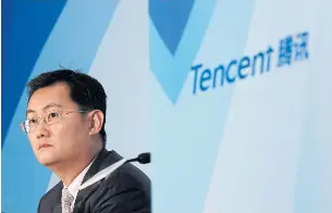 Tencent resumes slim growth as China internet sector stirs - PressReader