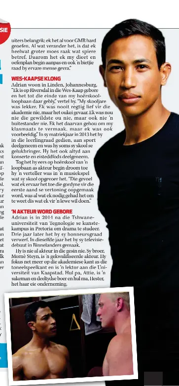 Binnelande­rs se Adrian Steyn nou in Getroud met Rugby - PressReader