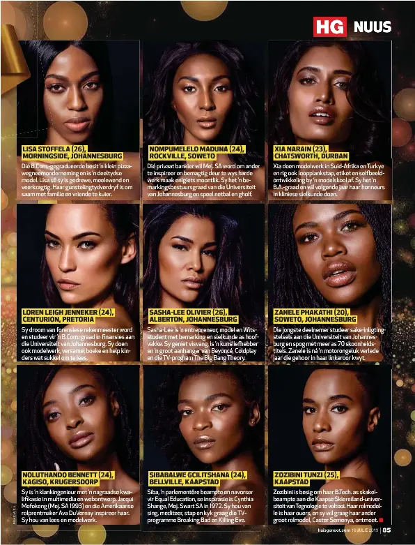 Watter Mej SA-finalis kies jy? - PressReader