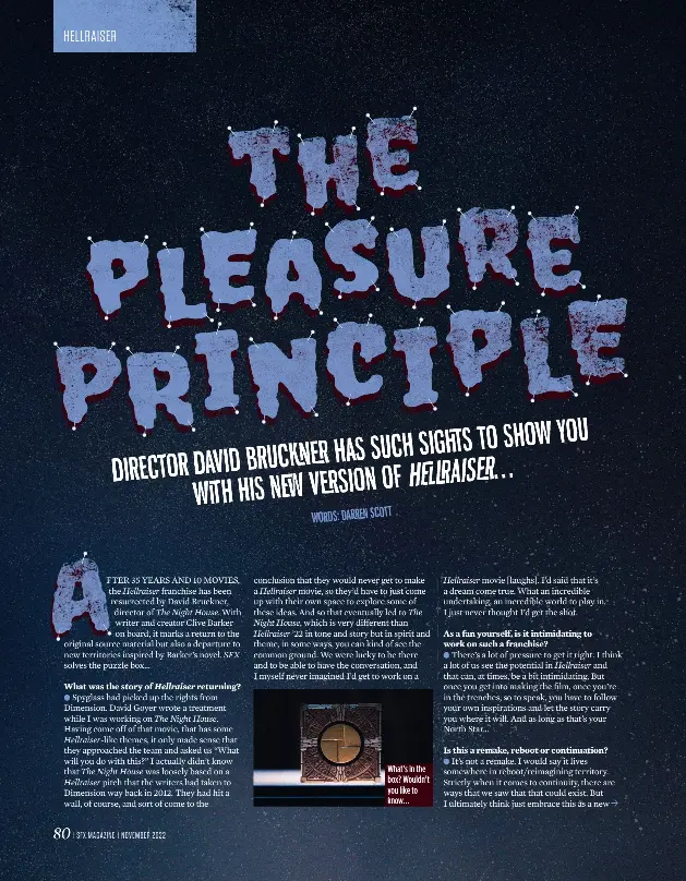 THE PLEASURE PRINCIPLE - PressReader