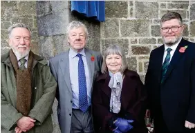 Blue plaque unveiled to honour World War Two Resistance fighter ...