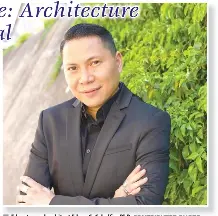 DLS-CSB public lecture: Architectu­re transcends the physical - PressReader