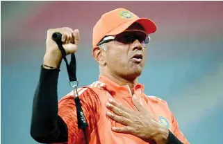 Dravid to stay as India’s head coach: BCCI - PressReader