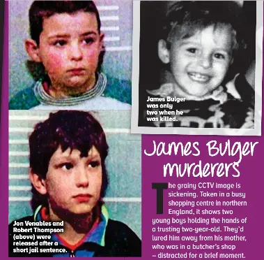James Bulger murderers - PressReader