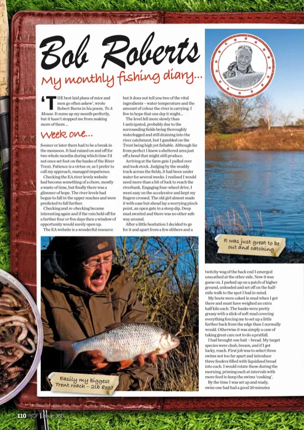 Bob Roberts My monthly fishing diary... - PressReader