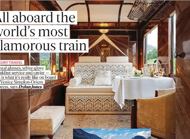 All aboard the world’s most glamorous train - PressReader