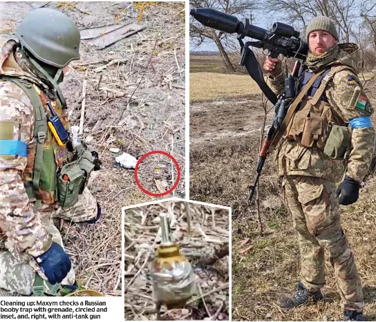 Booby traps and bodies mark the Russians’ retreat - PressReader