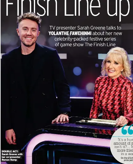 It’s an all-star Finish Line up - PressReader