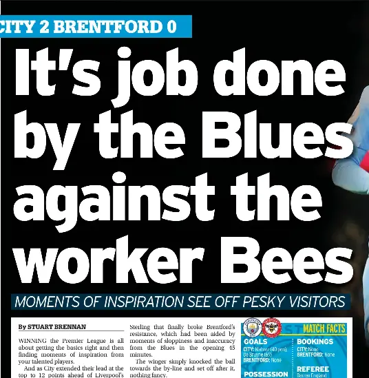 It’s job done by the Blues against the worker Bees - PressReader