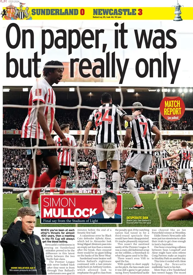 On paper, it was blood and guts... but really only one team in Toon ...
