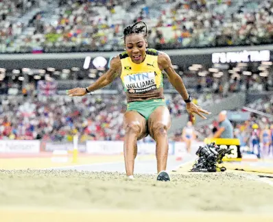 Triple jumper Williams still determined to leap forward - PressReader