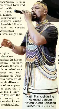 Nathi digs deeper into creative space - PressReader