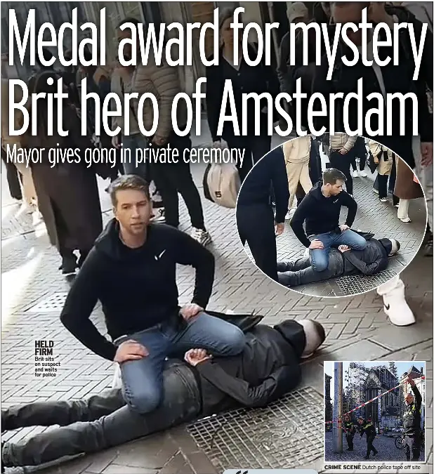 Medal award for mystery Brit hero of Amsterdam - PressReader