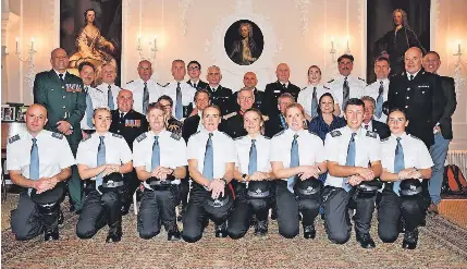 Tri-service officers celebrate 10th anniversar­y - PressReader