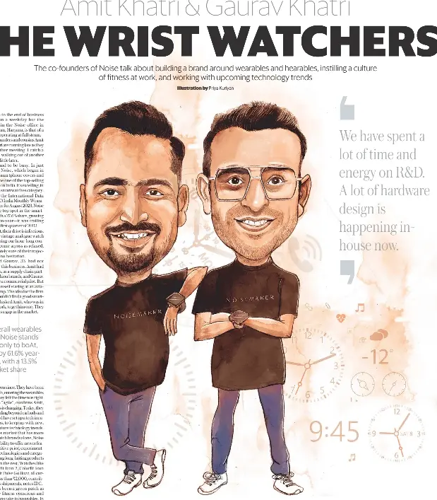 Amit Khatri & Gaurav Khatri THE WRIST WATCHERS - PressReader