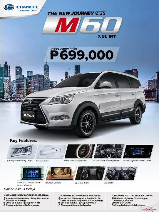 Take your journey with the Changhe MPV M60 - PressReader