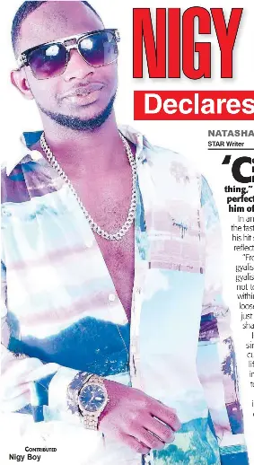 NIGY BOY TALKS LOVE - PressReader