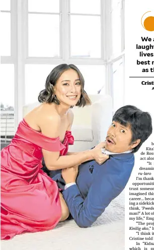 For Empoy Marquez and Cristine Reyes, funny can be ‘pogi’ - PressReader