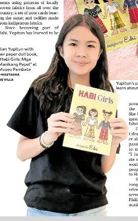 Teen joins local weaving conservati­on convo - PressReader