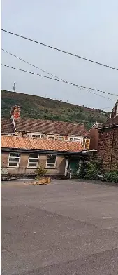 Derelict school still has artwork on the walls and PE kit on the floor ...