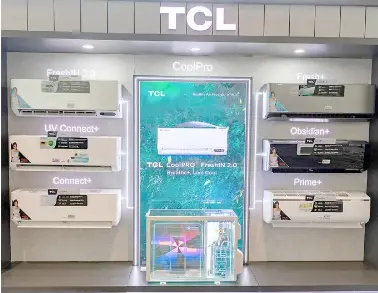 TCL launches smart air conditione­rs - PressReader