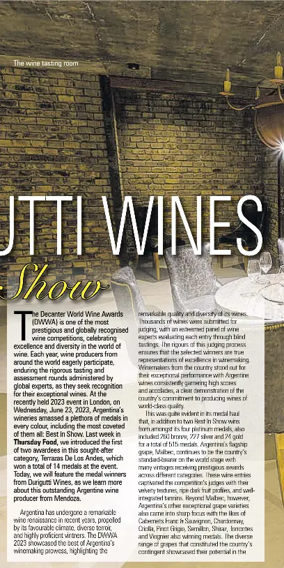 DURIGUTTI WINES Best In Show - PressReader