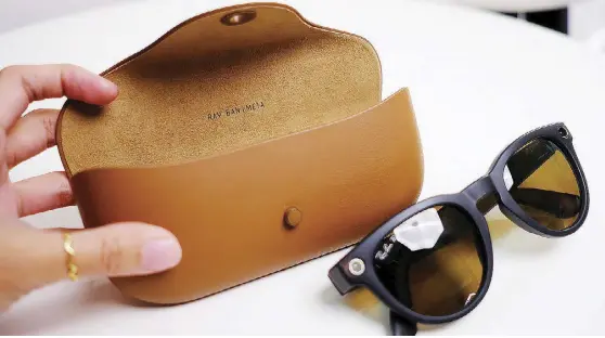 LOOKING AT YOU, LOOKING AT ME: REPPING THE RAY-BAN META SMART GLASSES - PressReader