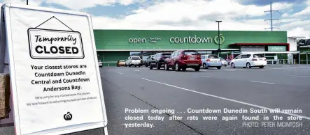 More rats found in supermarke­t; store to remain closed today - PressReader