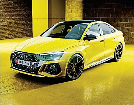 Redefining high performanc­e, new Audi RS3 arrives in KSA - PressReader