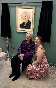 Portrait of a Lady: Sir Ed’s widow thrilled with painting - PressReader