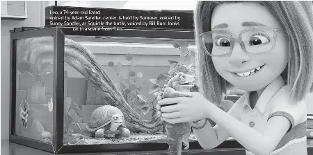 Sandler’s reptilian charmer ‘Leo’ will be a surefire hit for Netflix ...