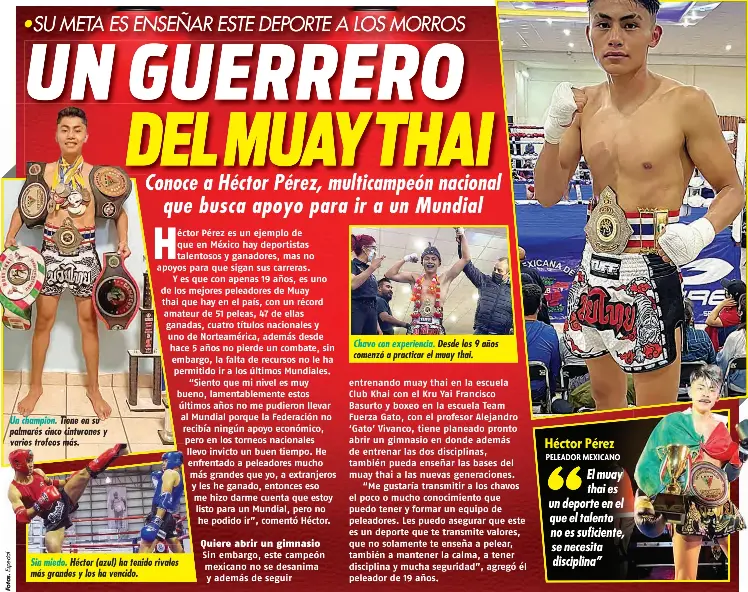UN GUERRERO DEL MUAY THAI - PressReader