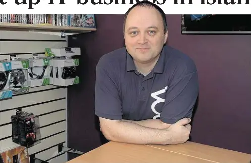 Globetrott­er Angus drawn home to set up IT business in islands ...