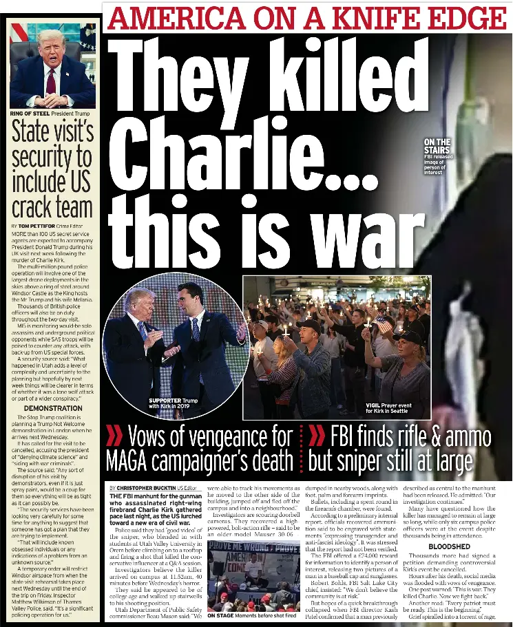 They killed Charlie... this is war - PressReader