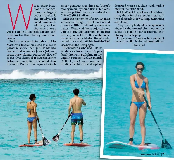 Pippa’s perfect ‘moneymoon’ . - PressReader