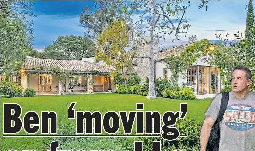 Ben 'moving' on from J.Lo - PressReader