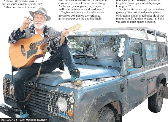 Ouerskap en nuwe liefde bring TVlegende Ian Roberts na die Laeveld ...