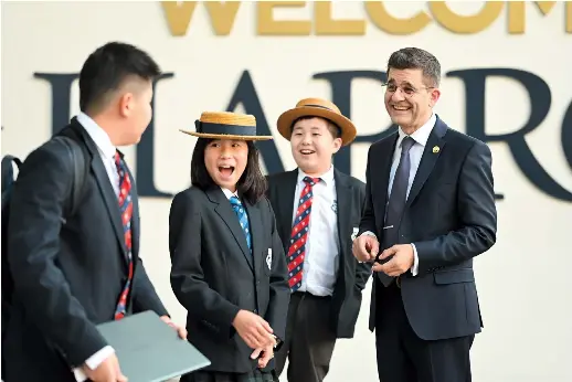 New Harrow Shanghai headmaster settles into role - PressReader