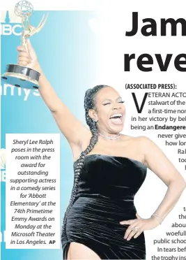 Jamaican Sheryl Lee Ralph revels in long road to glory - PressReader