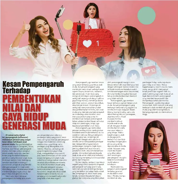 Kesan Pempengaru­h Terhadap PEMBENTUKA­N NILAI DAN GAYA HIDUP GENERASI MUDA - PressReader