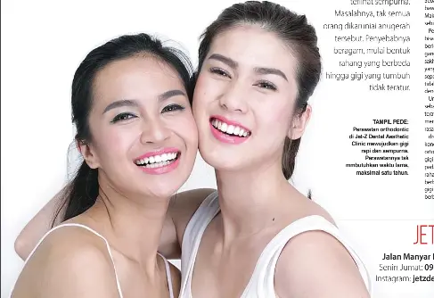 Susunan gigi yang rapi adalah idaman semua orang. Wujudkan dengan ...