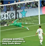 He missed brother’s wedding but Courtois is Madrid’s best man - PressReader