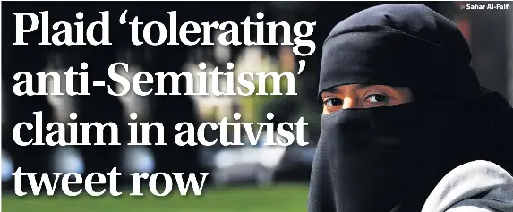 Plaid ‘tolerating anti-Semitism’ claim in activist tweet row - PressReader