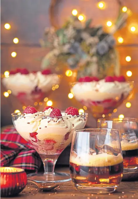 Burns Night tipsy laird trifle - PressReader