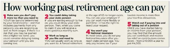 How working past retirement age can pay - PressReader