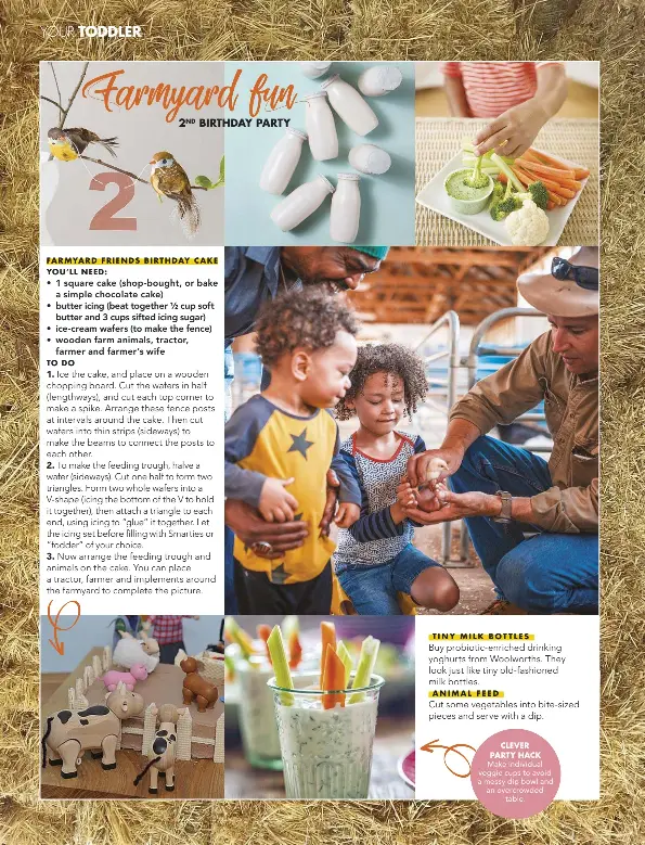 Farmyard fun 2ND BIRTHDAY PARTY - PressReader