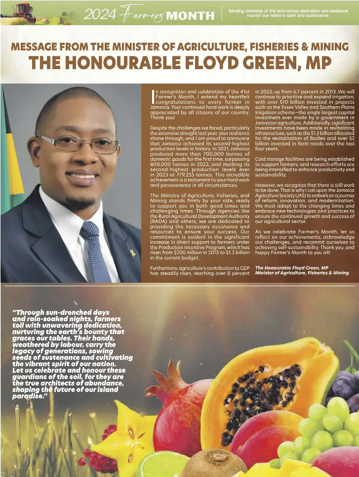 THE HONOURABLE FLOYD GREEN, MP - PressReader