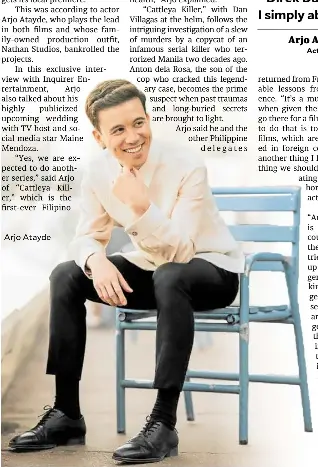 Valuable lessons from Arjo Atayde’s Cannes experience - PressReader