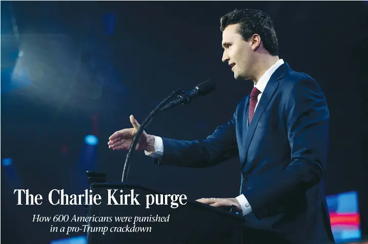 The Charlie Kirk purge - PressReader