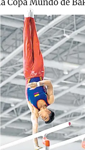 Ángel Barajas conquistó un bronce en la Copa Mundo de Bakú - PressReader